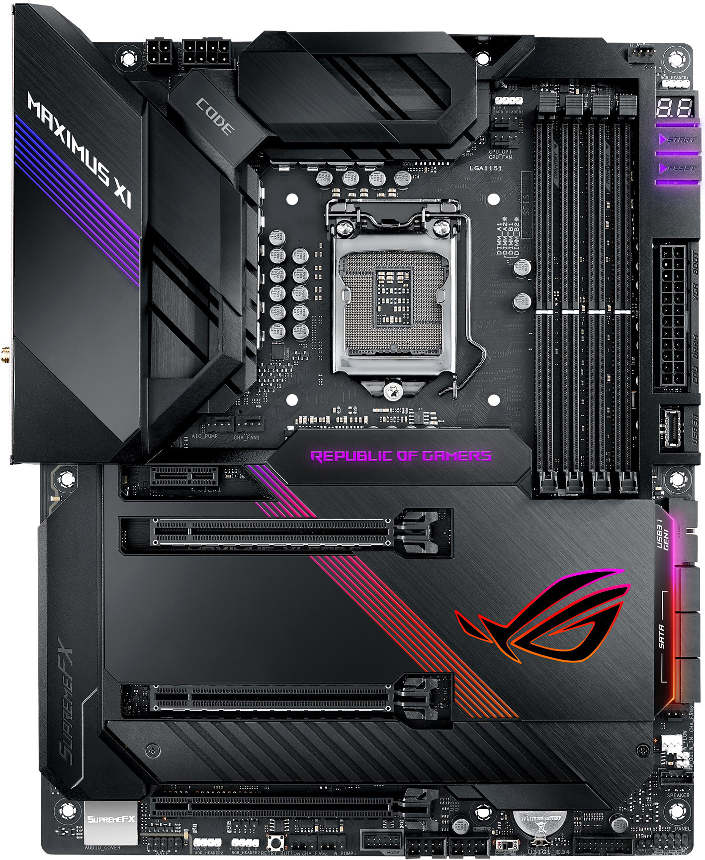 Asus ROG Maximus XI Code Motherboard Specifications On MotherboardDB